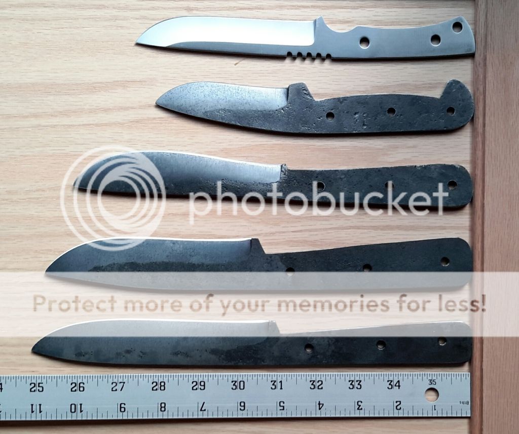 Sold - 5 Custom blanks - Two Finger Knives & Roy Nix | BladeForums.com